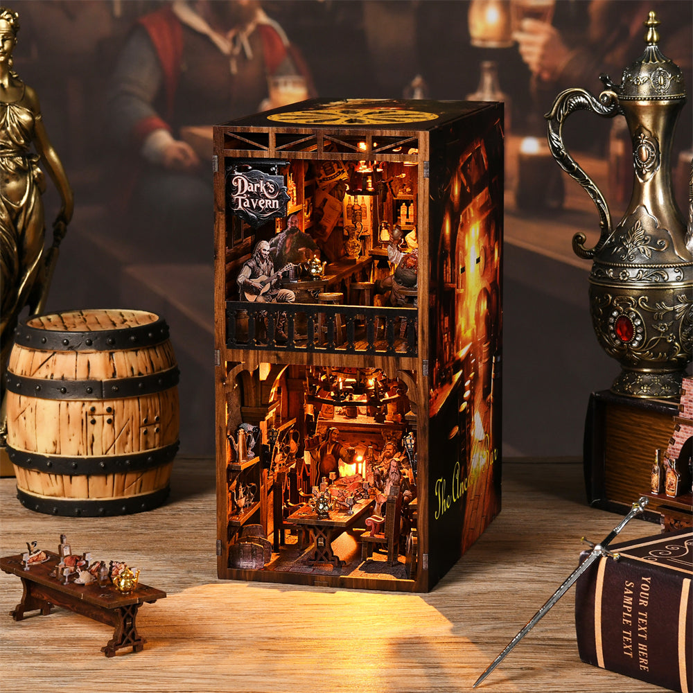 DIY Medieval Tavern Book Nook – A Secret Portal to Fantasy and Craftsm ...